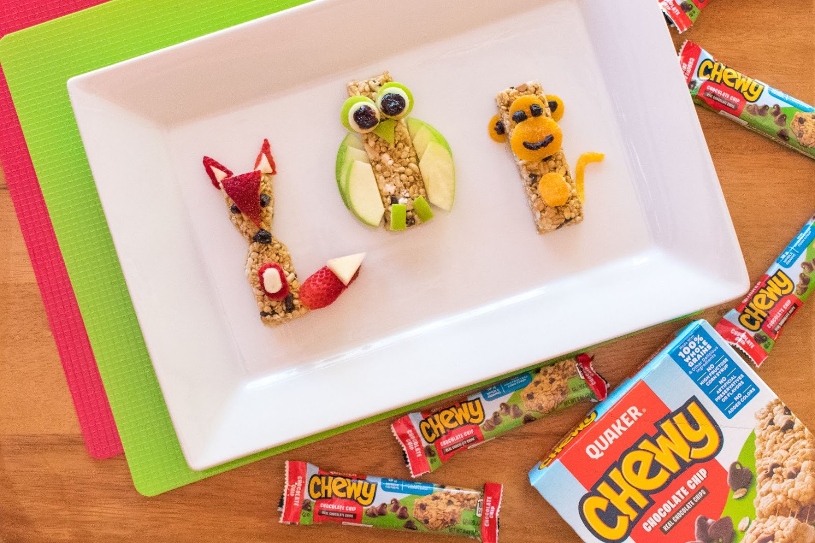 Animal Themed Chewy Snacks from Beau Coffron (Lunchbox Dad) | FLVR