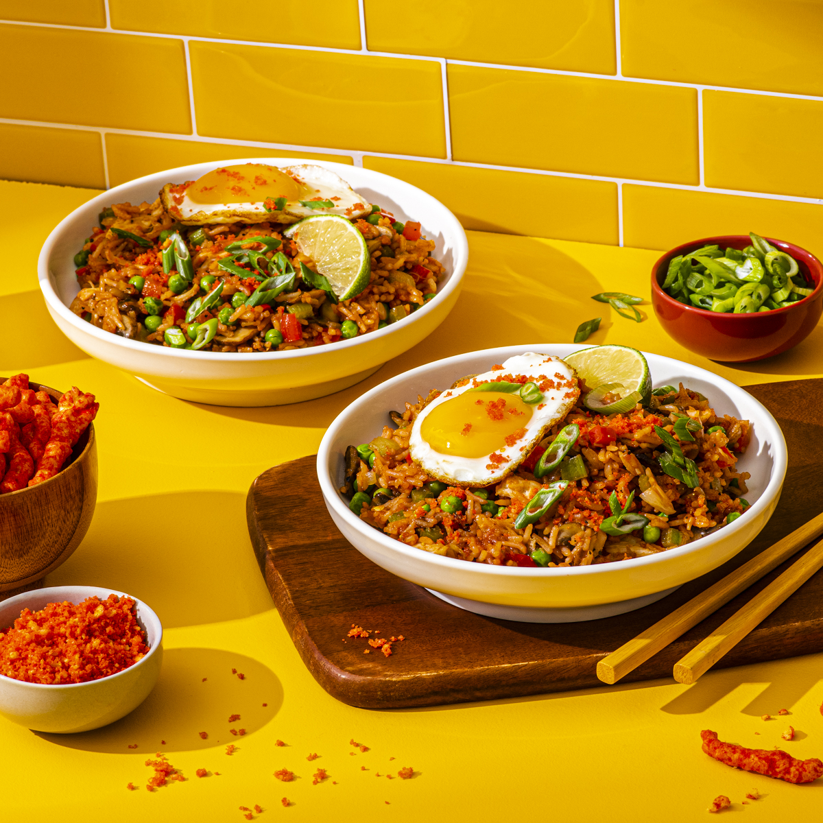 CHEETOS® FLAMIN HOT® Chicken Fried Rice | FLVR