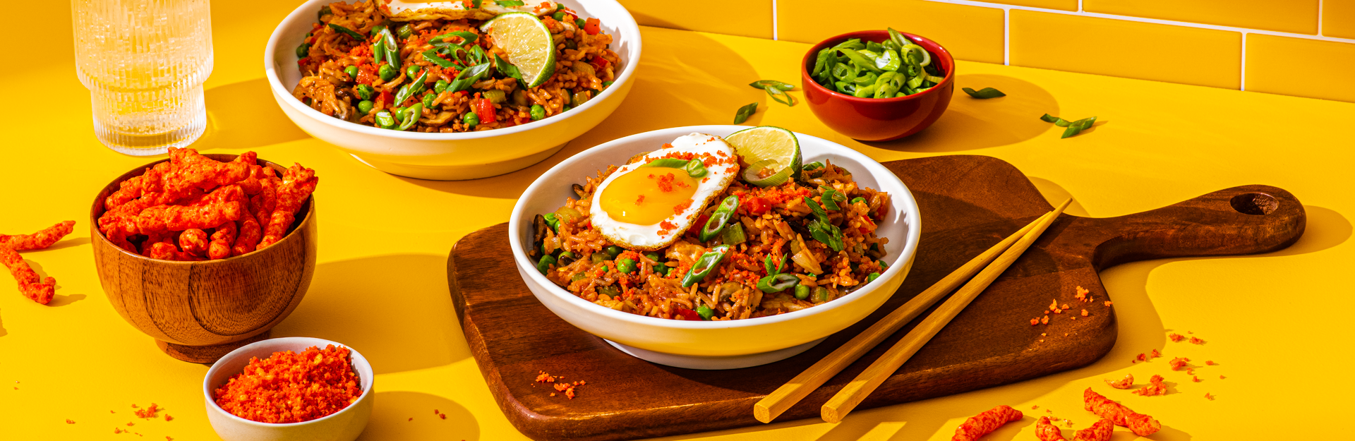 CHEETOS® FLAMIN HOT® Chicken Fried Rice | FLVR