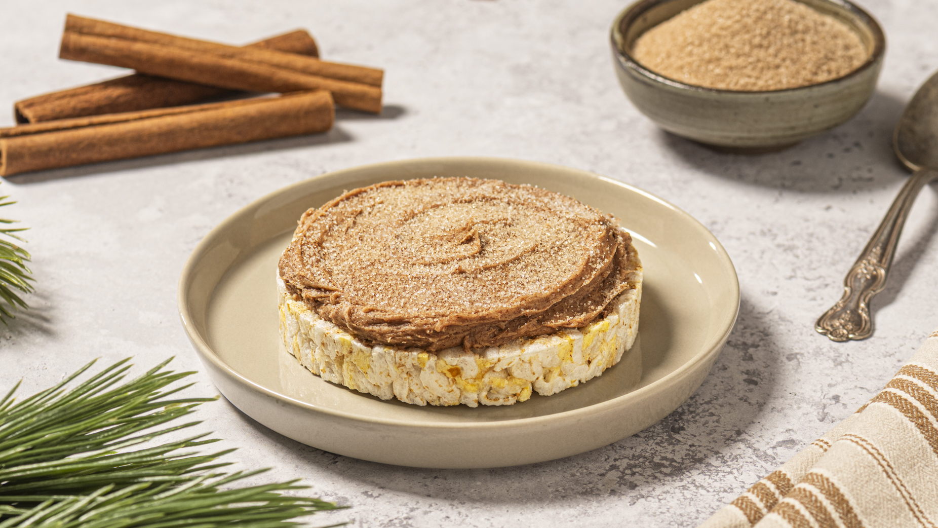 Cinnamon Snickerdoodle Rice Cake | FLVR