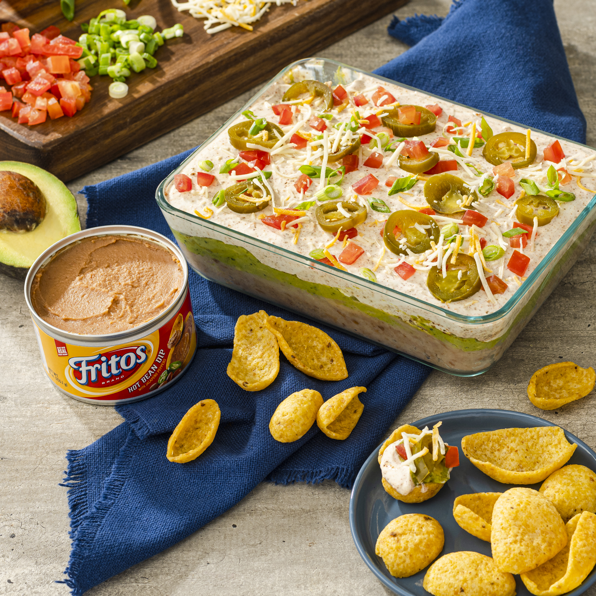FRITOS® 7-Layer Dip | FLVR