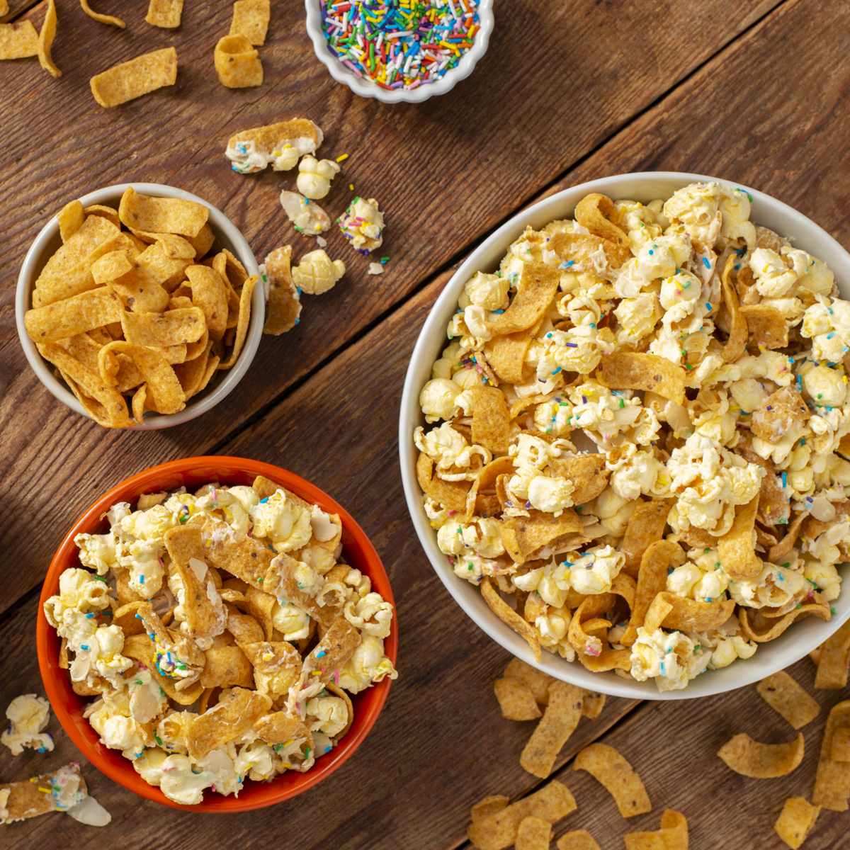 FRITOS® White Chocolate Popcorn Mix | FLVR
