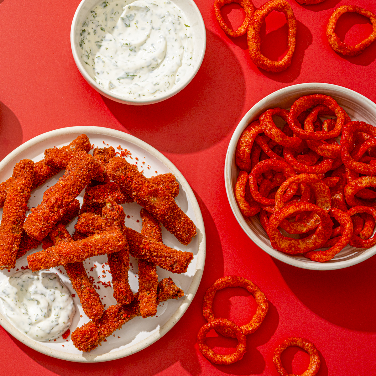 FUNYUNS® FLAMIN HOT® Baked Avocado Fries | FLVR