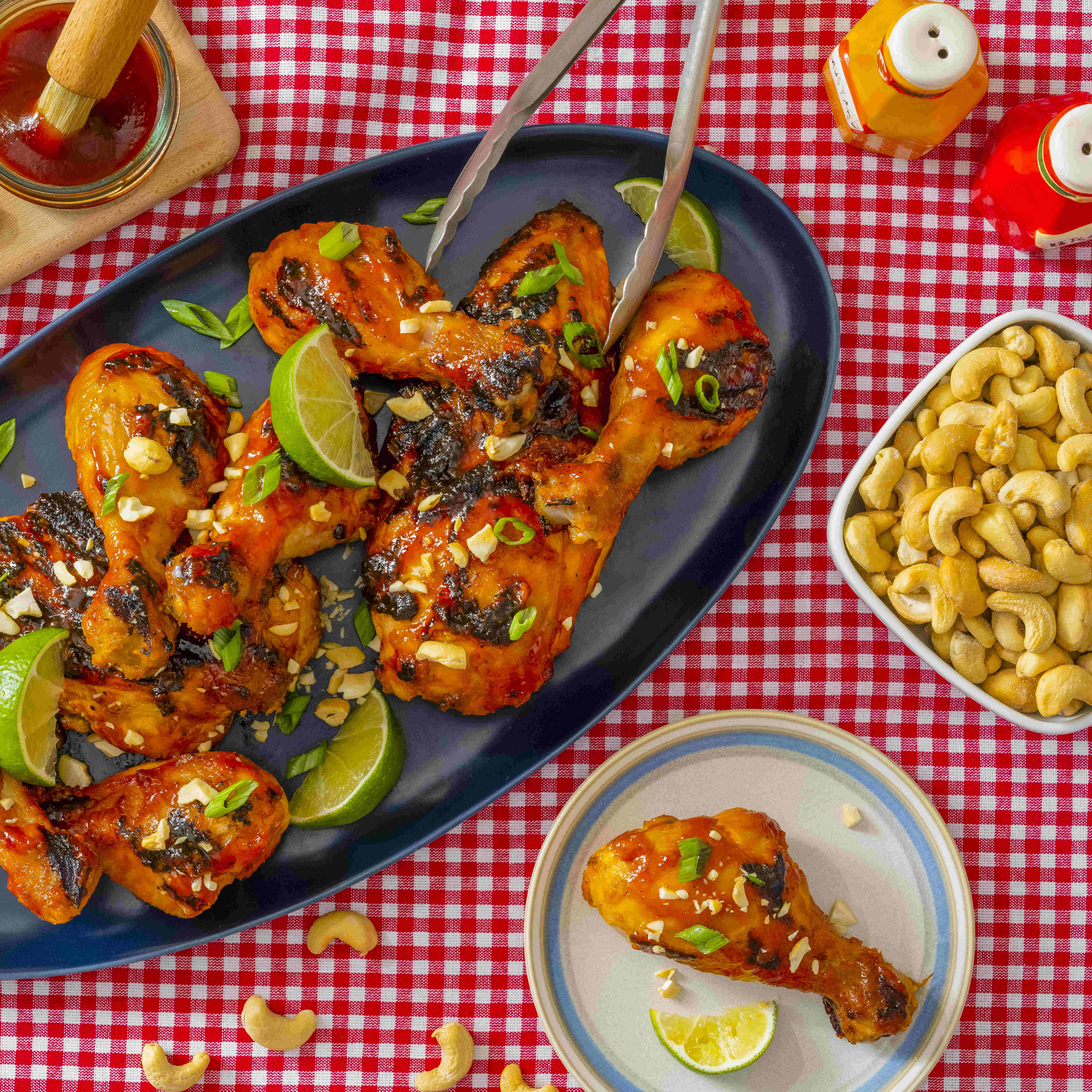 NUT HARVEST® Kung Pao BBQ Grilled Chicken | FLVR