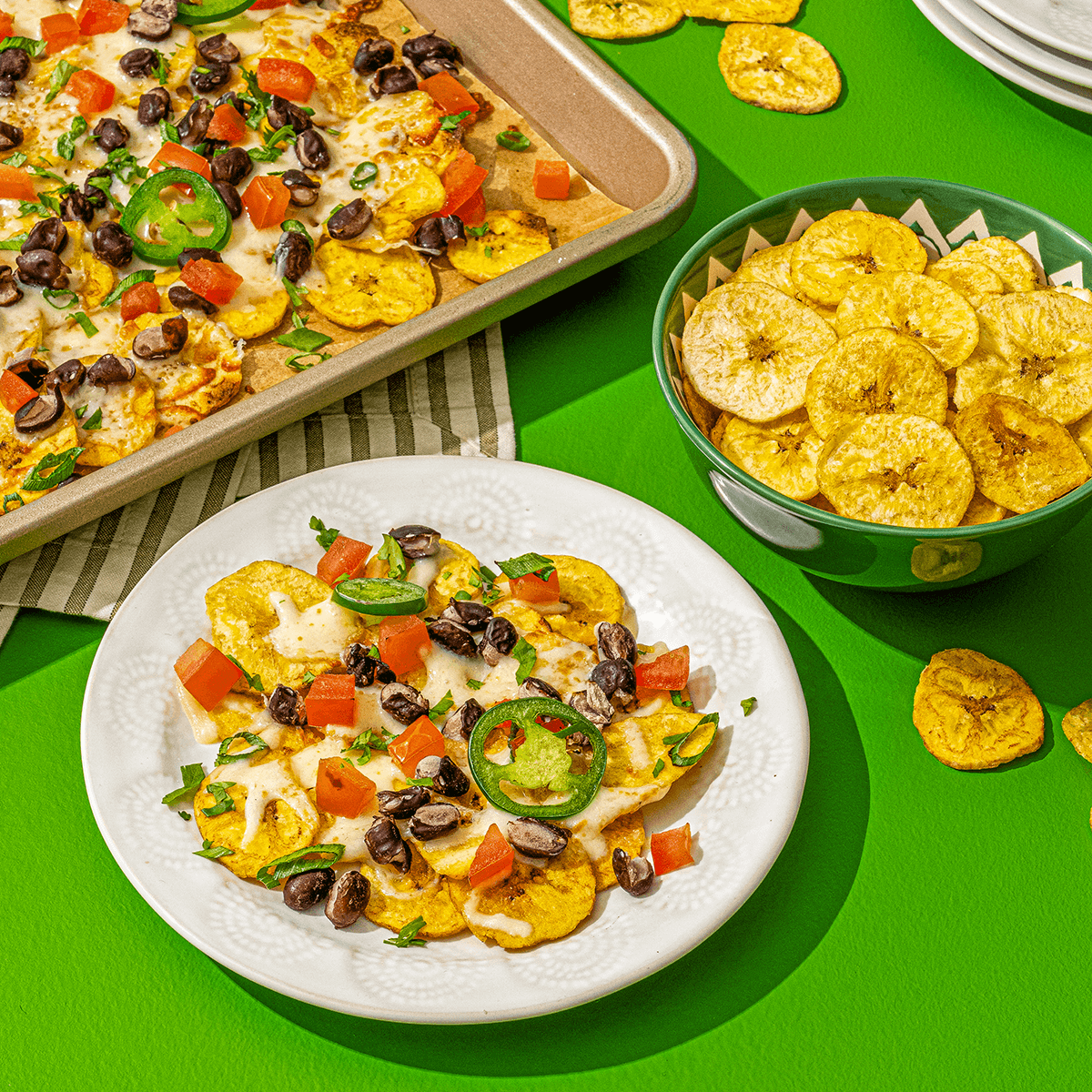 NatuChips® Loaded Veggie Plantain Nachos | FLVR