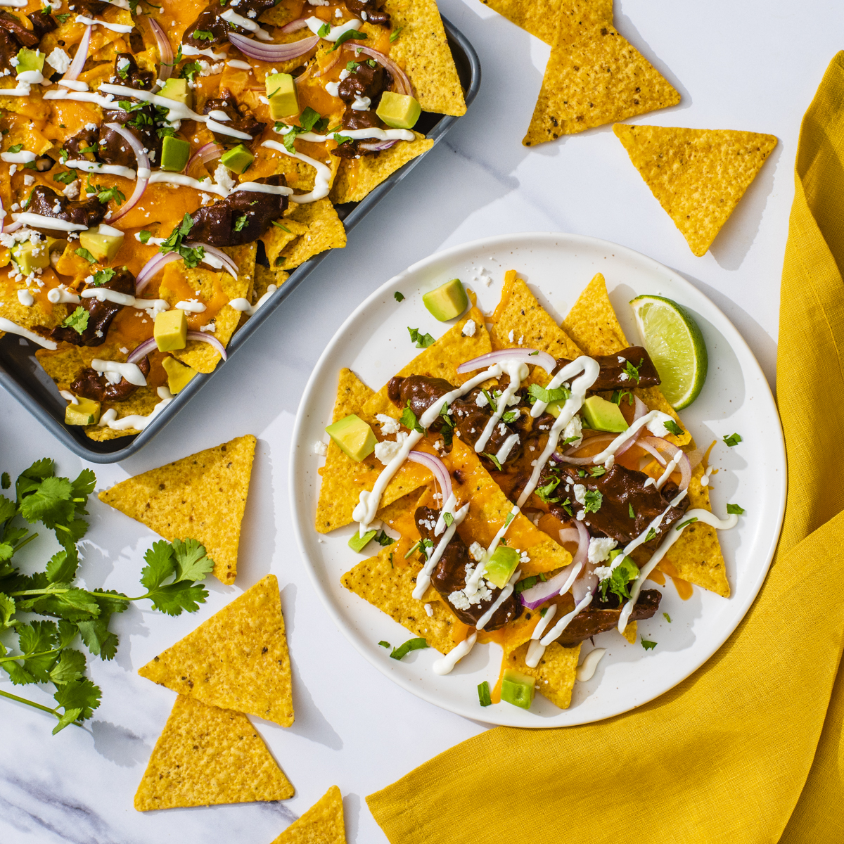 SANTITAS® Chicken Mole Nachos | FLVR