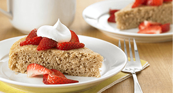 Honey Spice Cake with Fruit Topping | FLVR