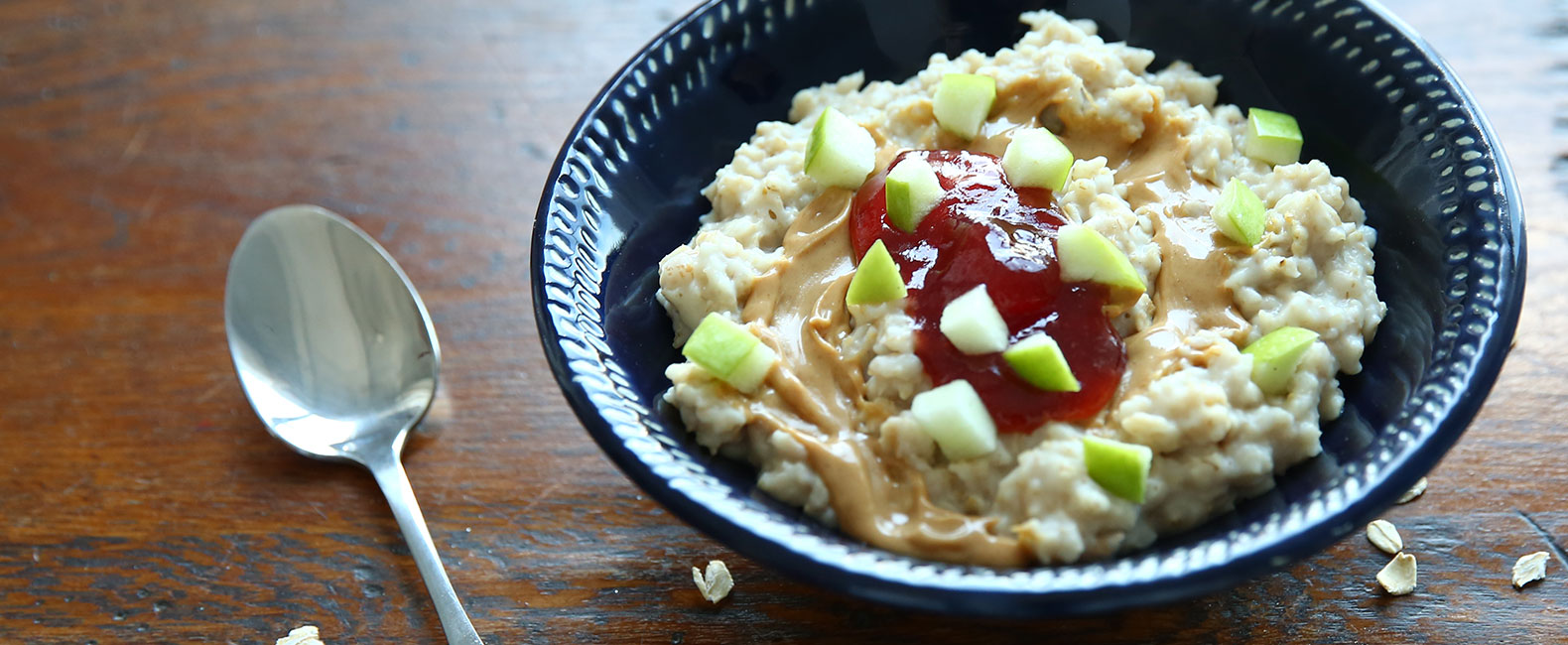 PB&J and Apple Oatmeal | FLVR