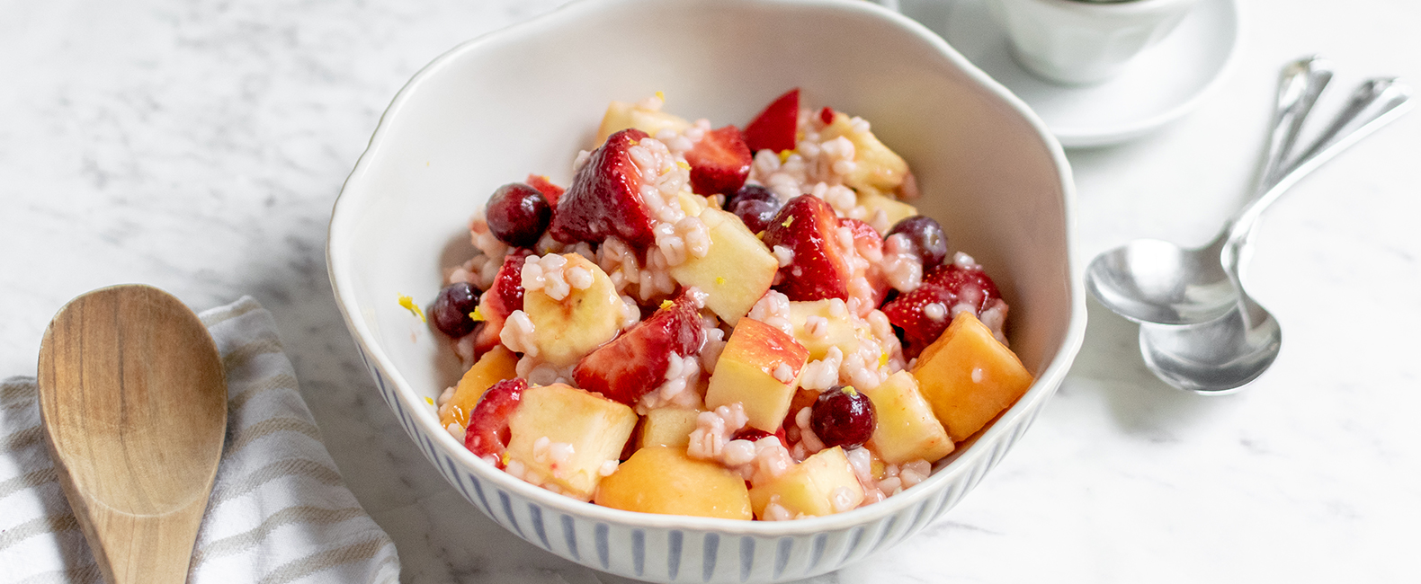 Barley Fruit Salad | FLVR