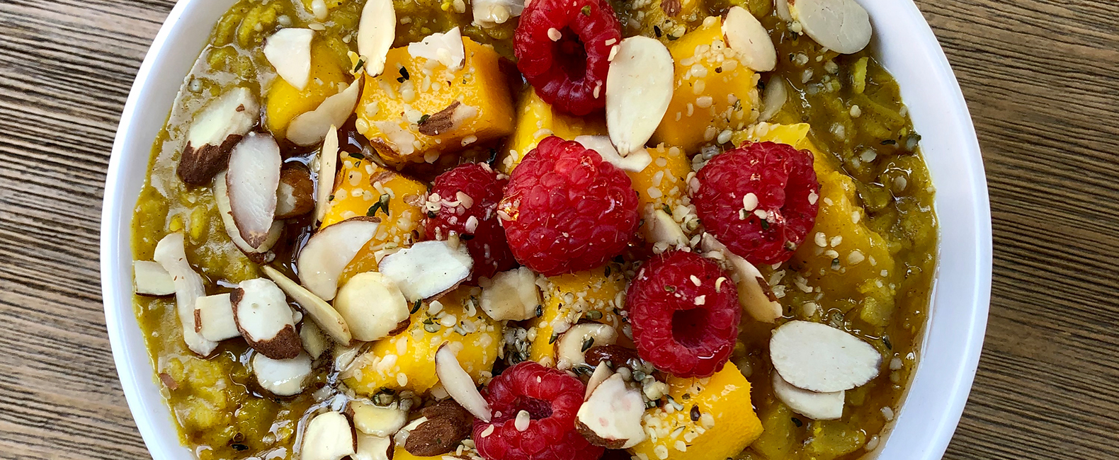 Mango Golden Turmeric Oats | FLVR