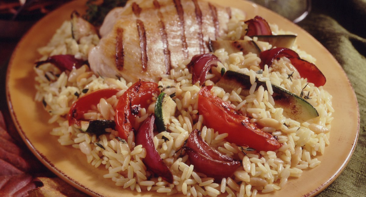 Roasted Vegetable Pilaf | FLVR